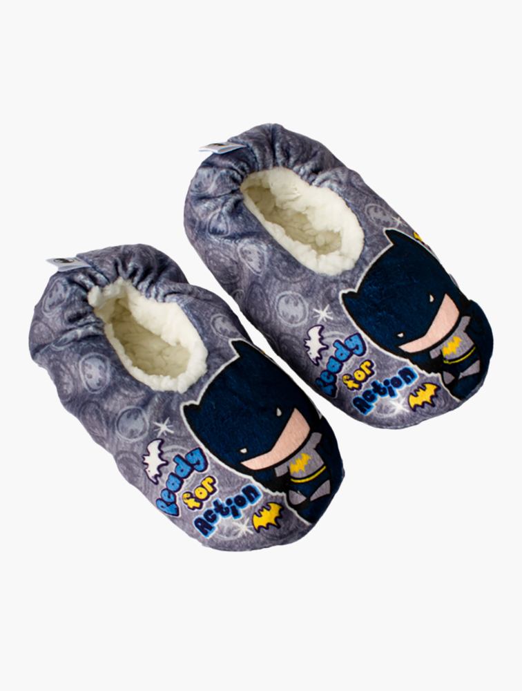 MyRunway | Shop Batman Toddlers Batman Sherpa Slippers for Kids from ...