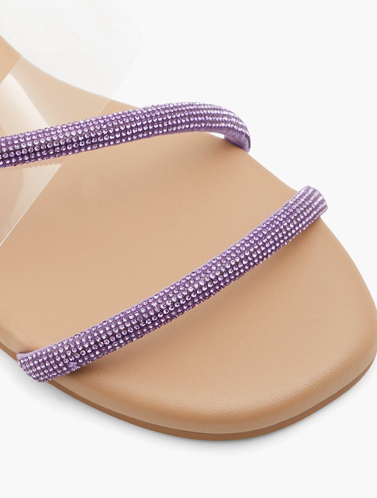 MyRunway | Shop Call It Spring Purple Orea Flat Sandals for Women from ...