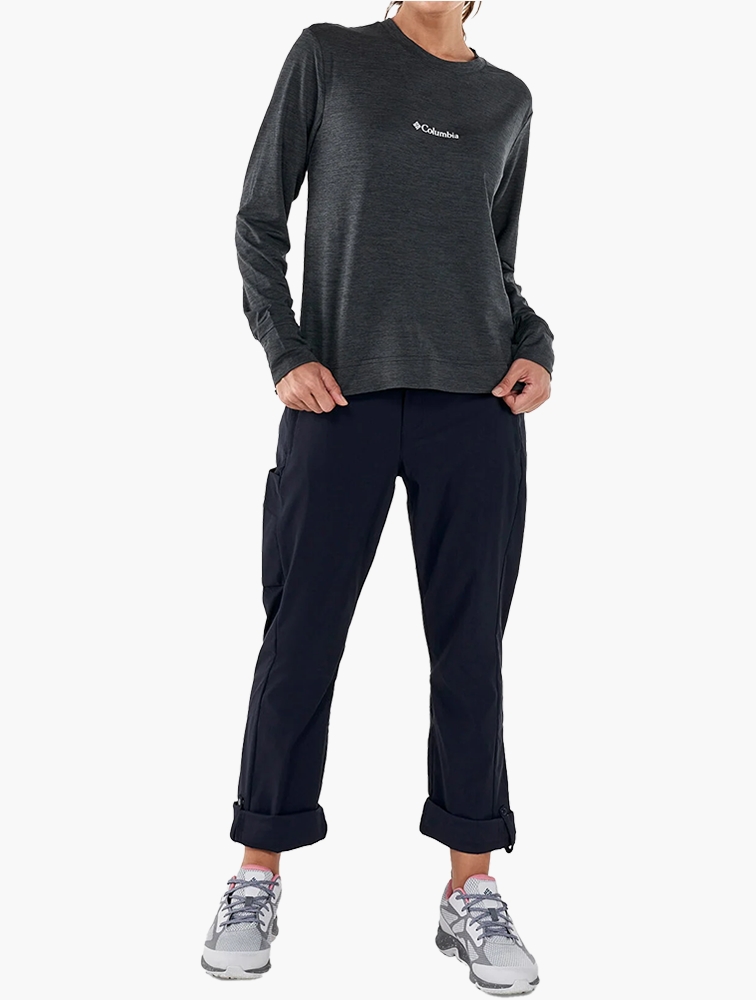 Black Heather Bryce Canyon Long Sleeve Tee