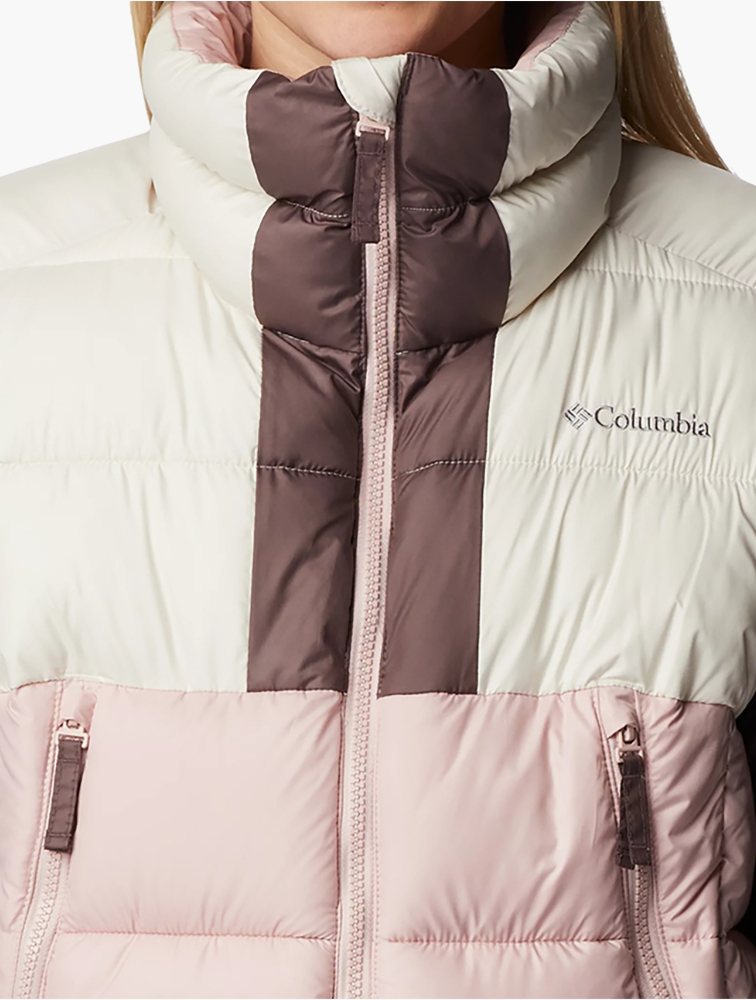 MyRunway | Shop Columbia Dusty Pink & Chalk Basalt Pike Lake II Jacket ...