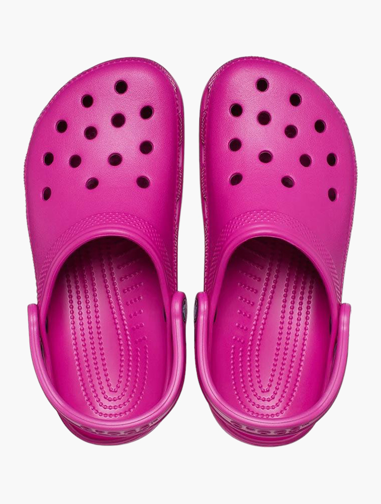 MyRunway | Shop Crocs Fuchsia Fun Classic Clogs for Women & Men from ...
