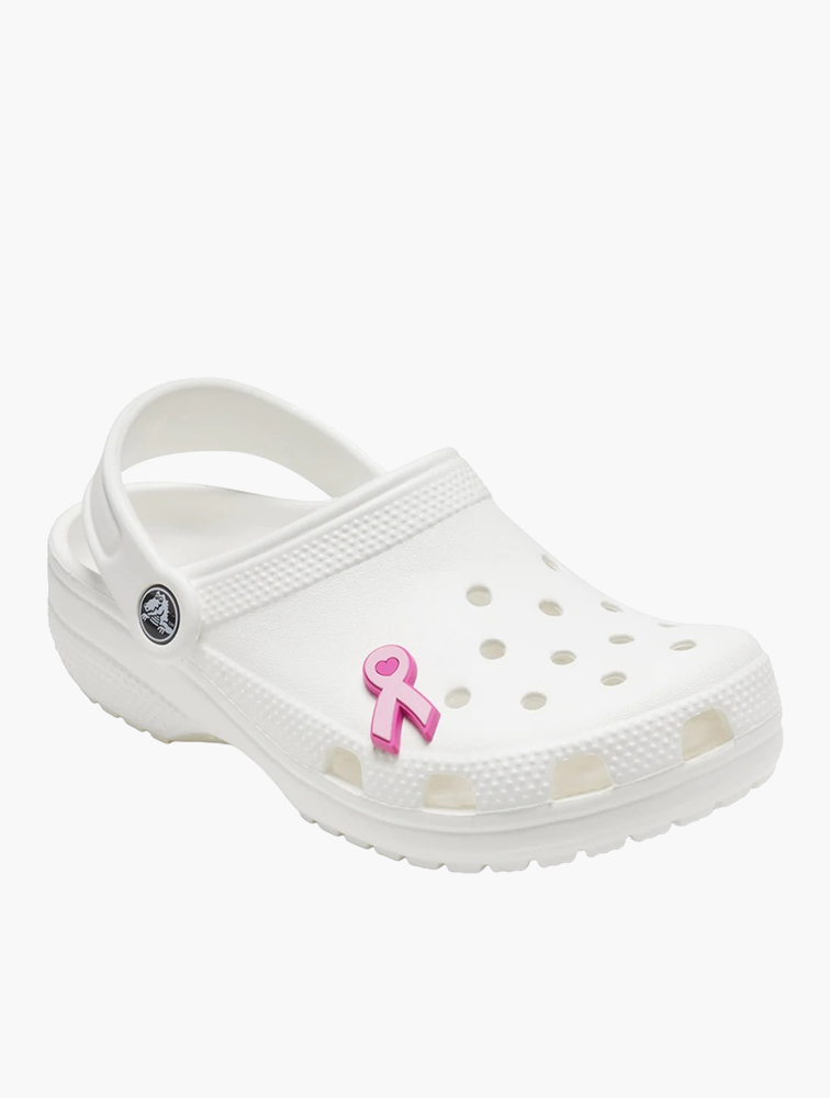 MyRunway | Shop Crocs Pink Susan G Koman Ribbon Loose for Women & Men ...