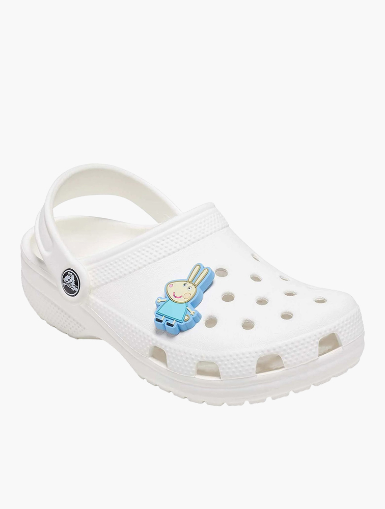 MyRunway | Shop Crocs Blue Peppa Pig Miss Rabbit Jibbitz for Women ...