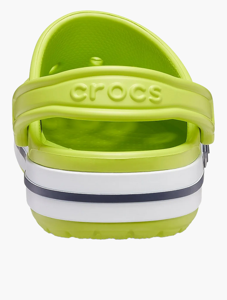 MyRunway | Shop Crocs Lime Punch & Navy Bayaband Clogs for Women & Men ...