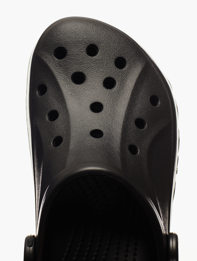 MyRunway | Shop Crocs Black & White Bayaband Clogs for Women & Men from ...