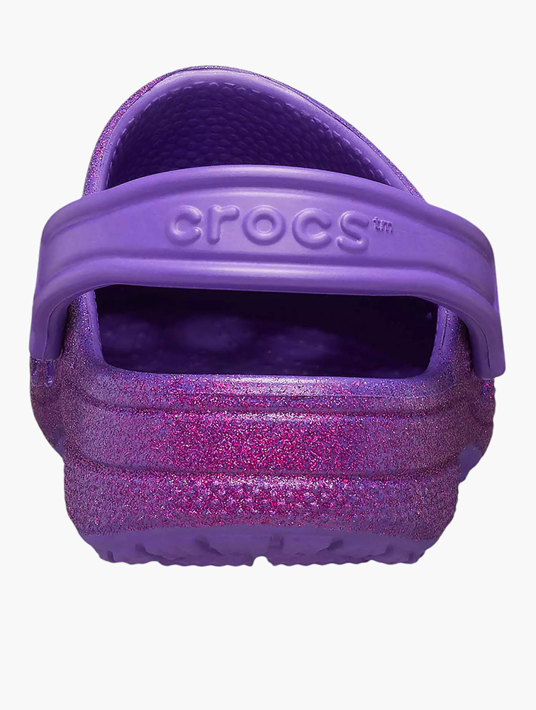 MyRunway | Shop Crocs Neon Purple Baya Glitter Clogs for Women & Men ...