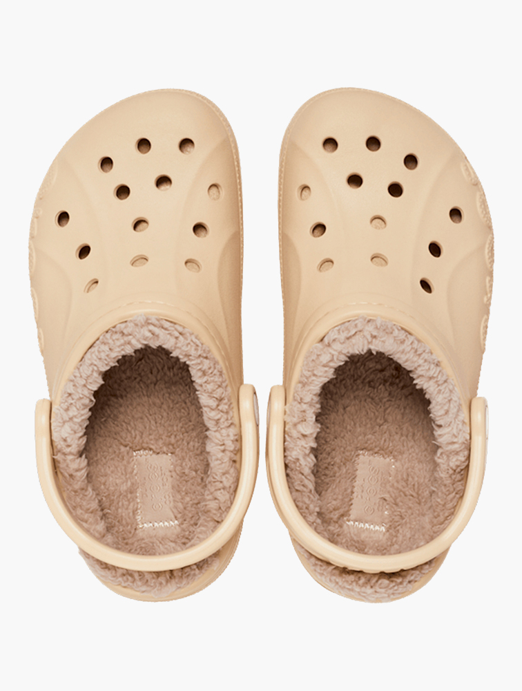 MyRunway | Shop Crocs Chai & Multi Baya Lined Clogs for Women & Men ...