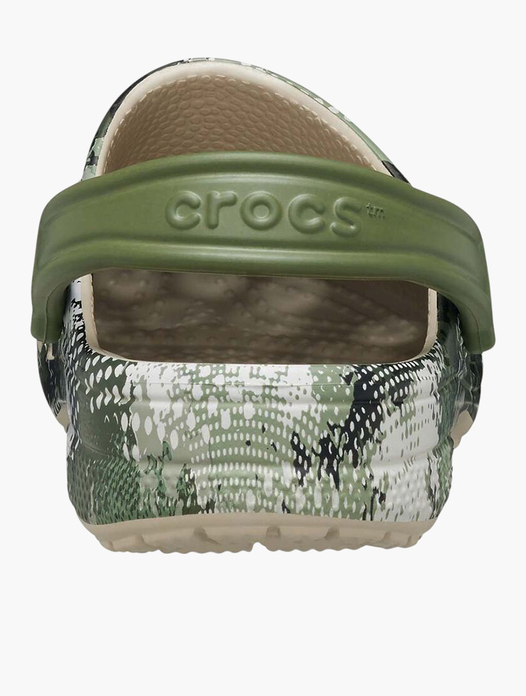 MyRunway | Shop Crocs CobbleStone Bayaband Seasonal Printed Clog for ...