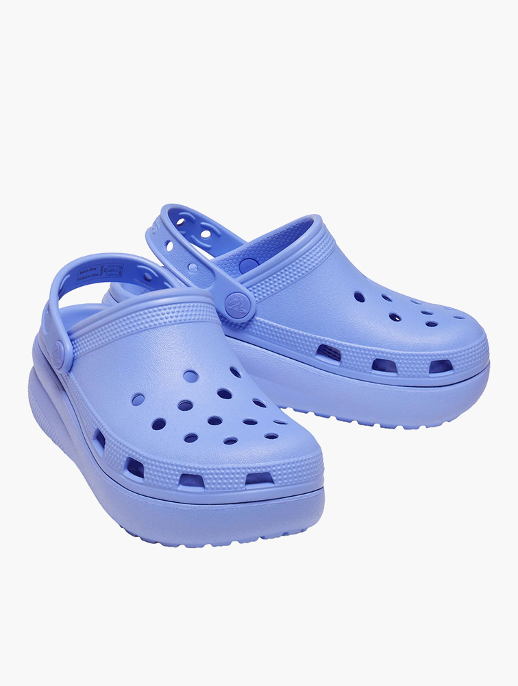 MyRunway | Shop Crocs Digital Violet Classic Cutie Clogs for Kids from ...