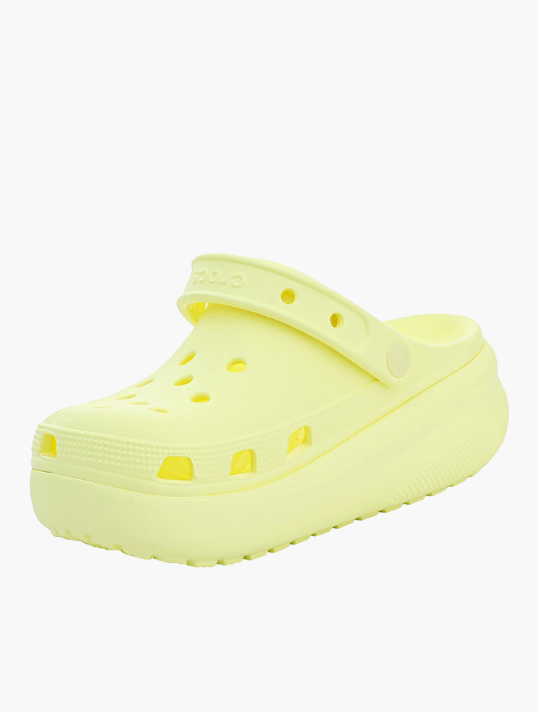 MyRunway | Shop Crocs Kids Sulphur Yellow Classic Crocs Cutie Clogs for ...