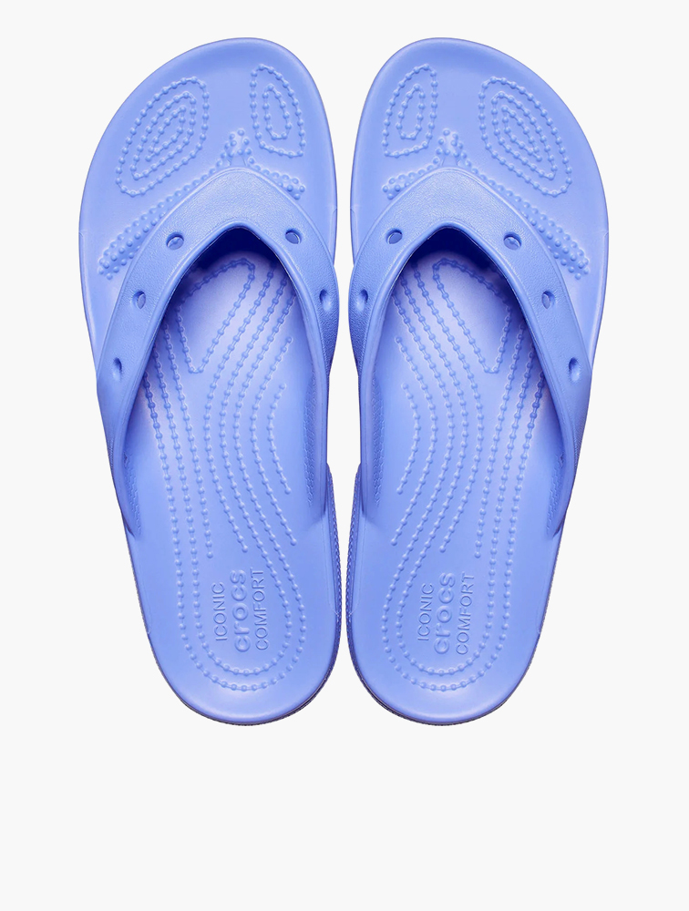 MyRunway | Shop Crocs Digital Violet Classic Crocs Flip Sandals for ...