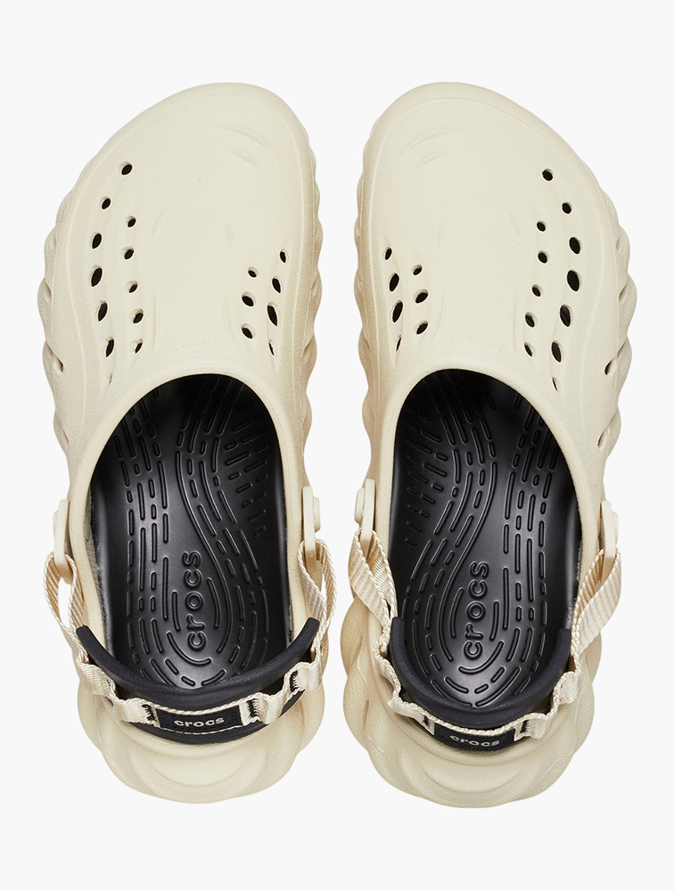 MyRunway | Shop Crocs Bone Black Echo Clogs for Men from MyRunway.co.za