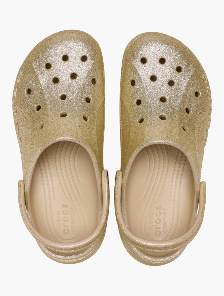 MyRunway | Shop Crocs Chai Baya Platform Glitter Clogs for Women & Men ...