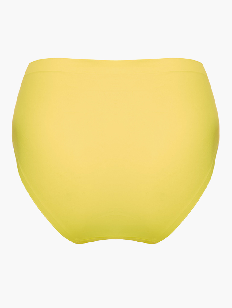 MyRunway | Shop Daily Finery Yellow Printed High Rise Briefs for Women ...
