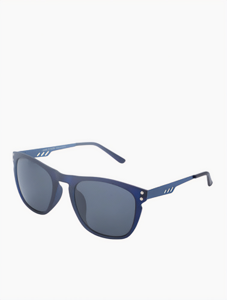 MyRunway | Shop Daniel Klein Navy Clubmaster Plastic Sunglasses for Men ...
