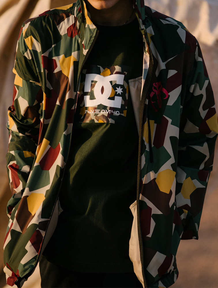 MyRunway | Shop DC Shoes Camo Star Wars DC Boba Dagup Jacket for Men ...
