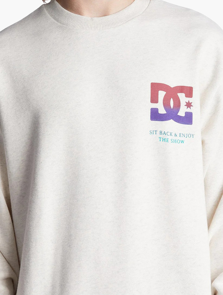 MyRunway | Shop DC Shoes Snow Heather Kickback Crew Sweatshirt for Men ...