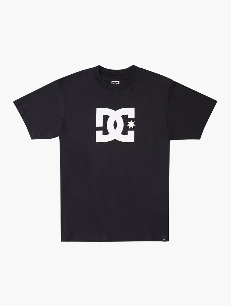 MyRunway | Shop DC Shoes Black DC Star Short Sleeve Tee for Men from ...