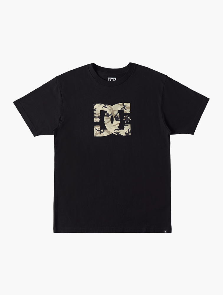 MyRunway | Shop DC Shoes Black & Stone Camo Dc Star Fill Short Sleeve ...