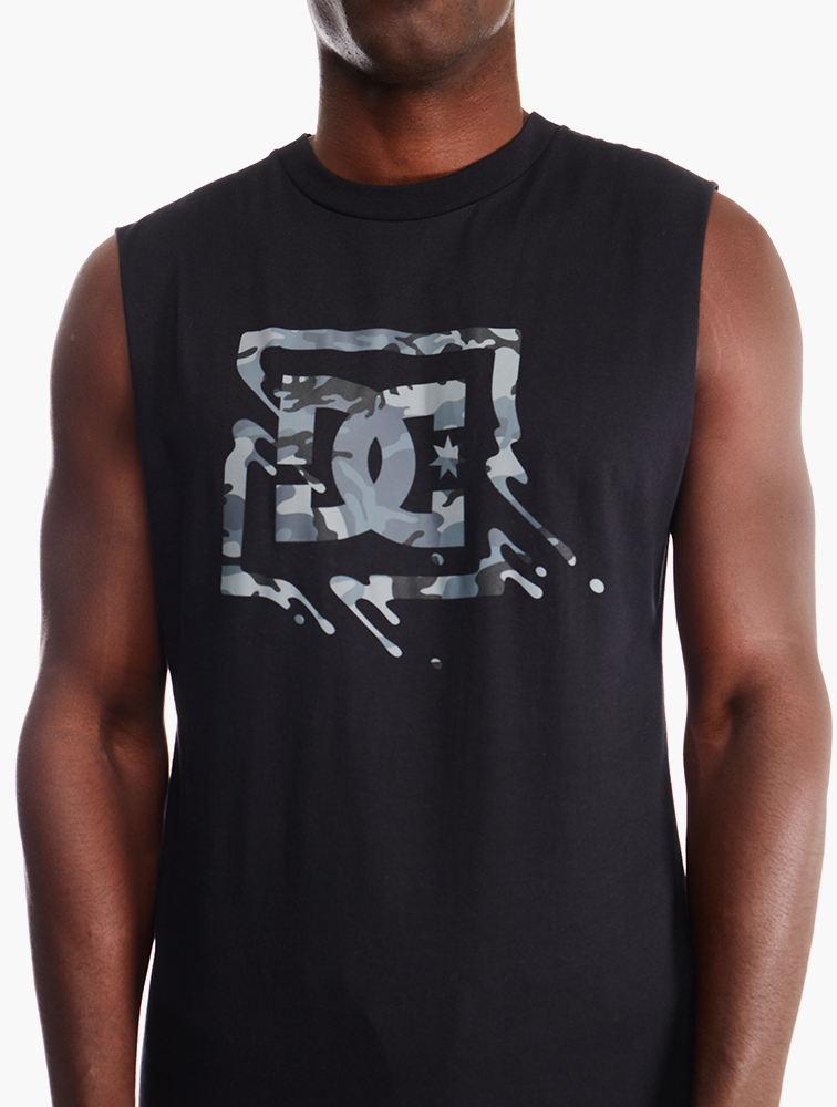 MyRunway | Shop DC Shoes Black Trickle Down Muscle Tank Top for Men ...