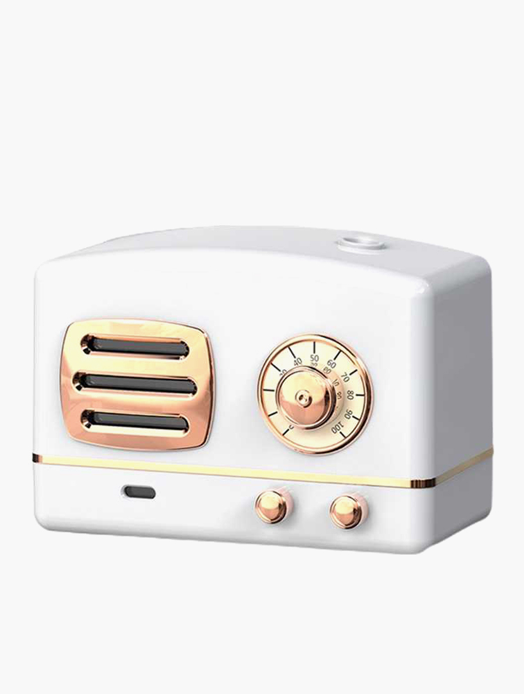 MyRunway | Shop Digital Nomad White Larry's Retro Radio Humidifier for ...