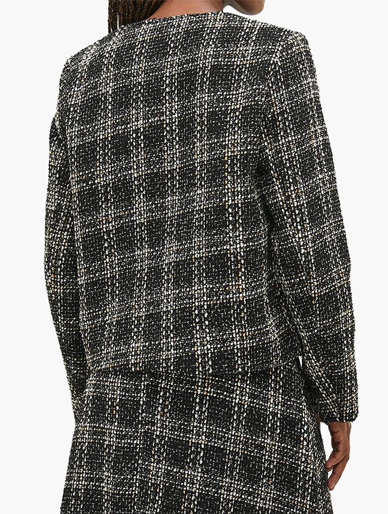 MyRunway | Shop edit Co-Ord Tweed Jacket - Window Pane Check for Women ...