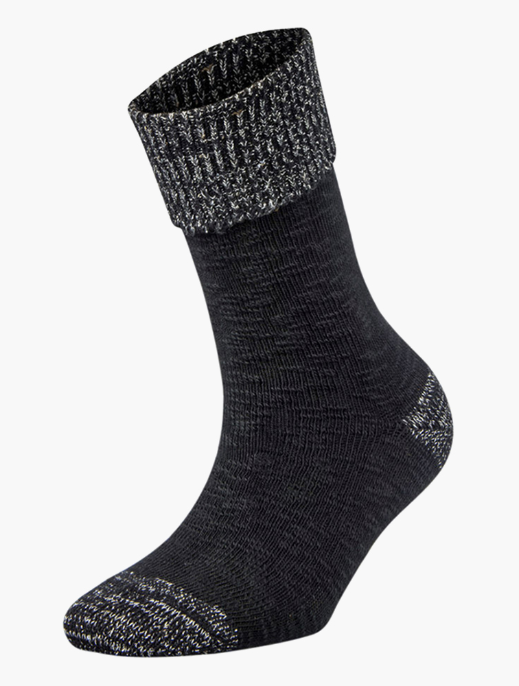 MyRunway | Shop Falke Eurosocks Black Bedrock Socks for Women from ...