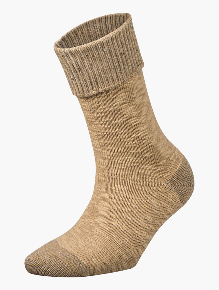 MyRunway | Shop Falke Eurosocks Beige Bedrock Socks for Women from ...