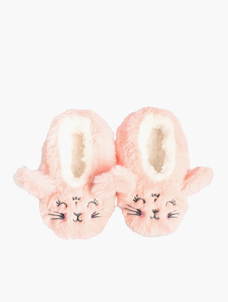 MyRunway | Shop Fashionation Girls Pink Bunny Fairy Sherper Slippers ...