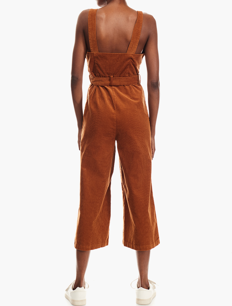 MyRunway | Shop Forever 21 Rust Belted Jumpsuit for Women from MyRunway ...
