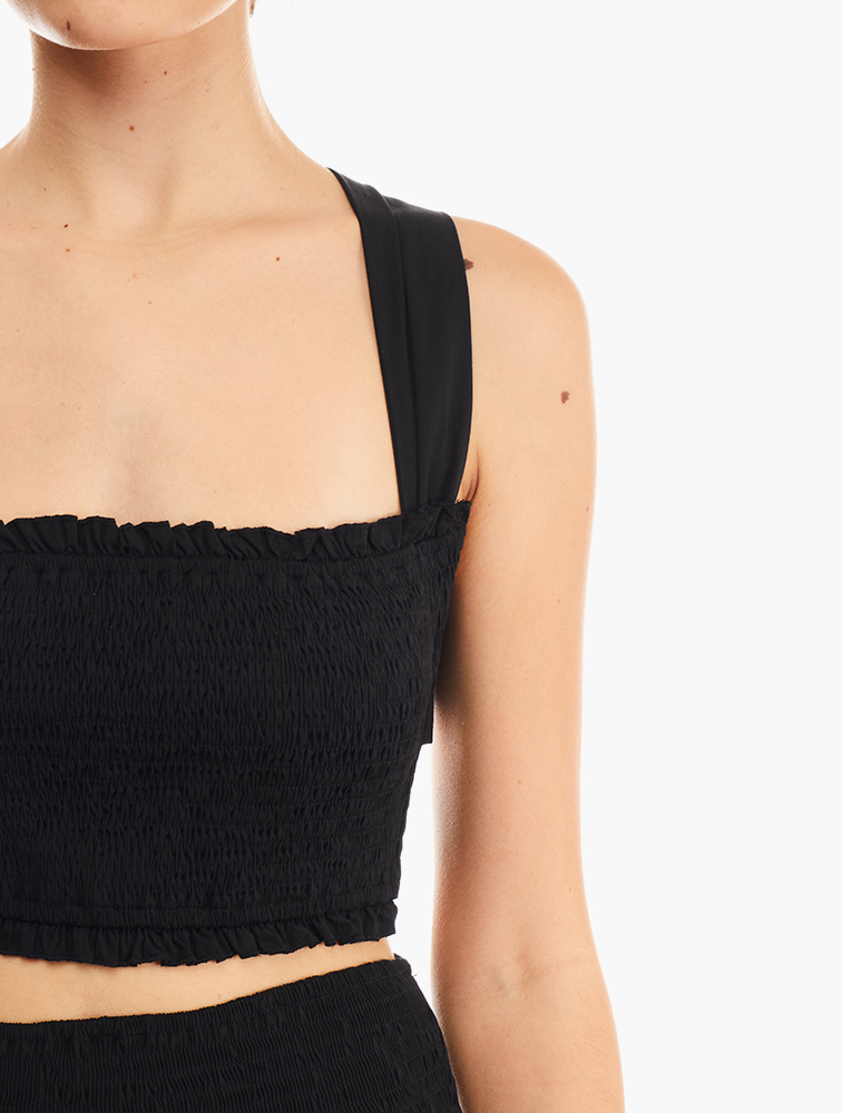 MyRunway | Shop Forever 21 Black Ruched Tube Top & Mini Skirt Set for ...