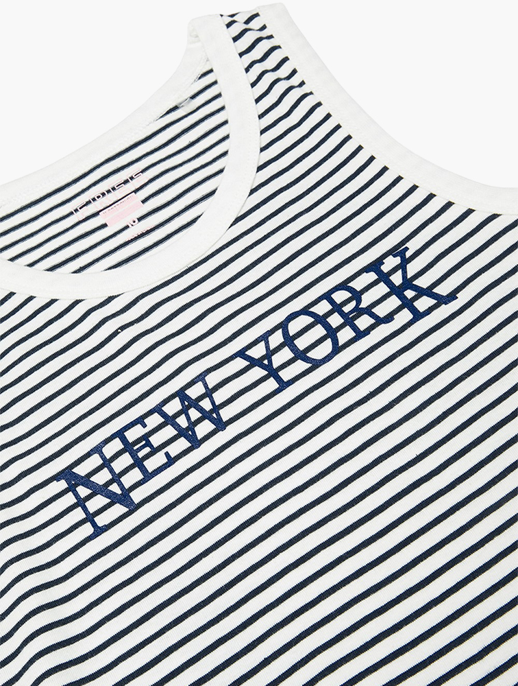 MyRunway | Shop Free by Cotton On Navy Stripe New York Luna Tank for ...