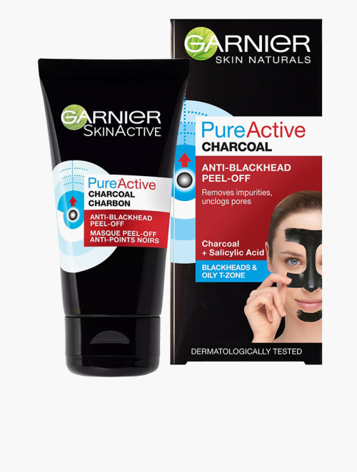 MyRunway | Shop Garnier Pure Active Anti Blackhead Charcoal Mask Peel ...