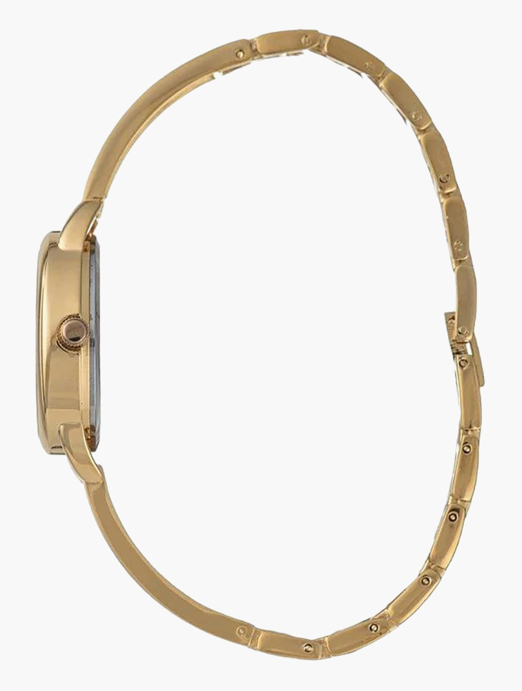 MyRunway | Shop Hallmark Gold Champagne Dial Steel Heart Watch for ...