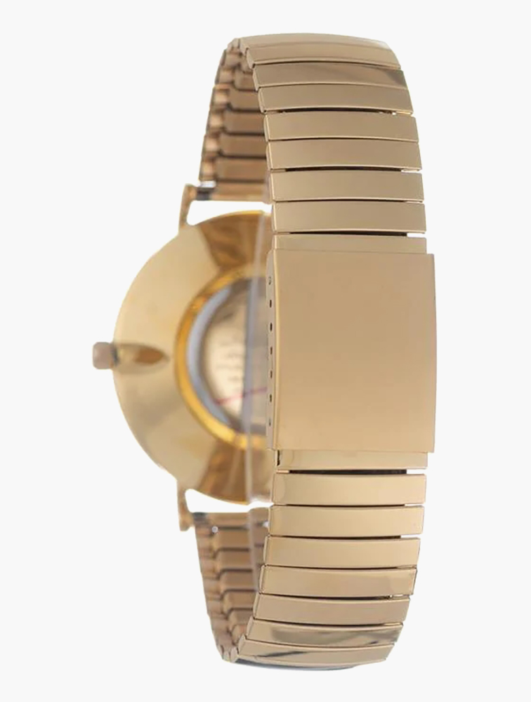 MyRunway | Shop Hallmark Gold & White Dial Metal Watch for Men from ...