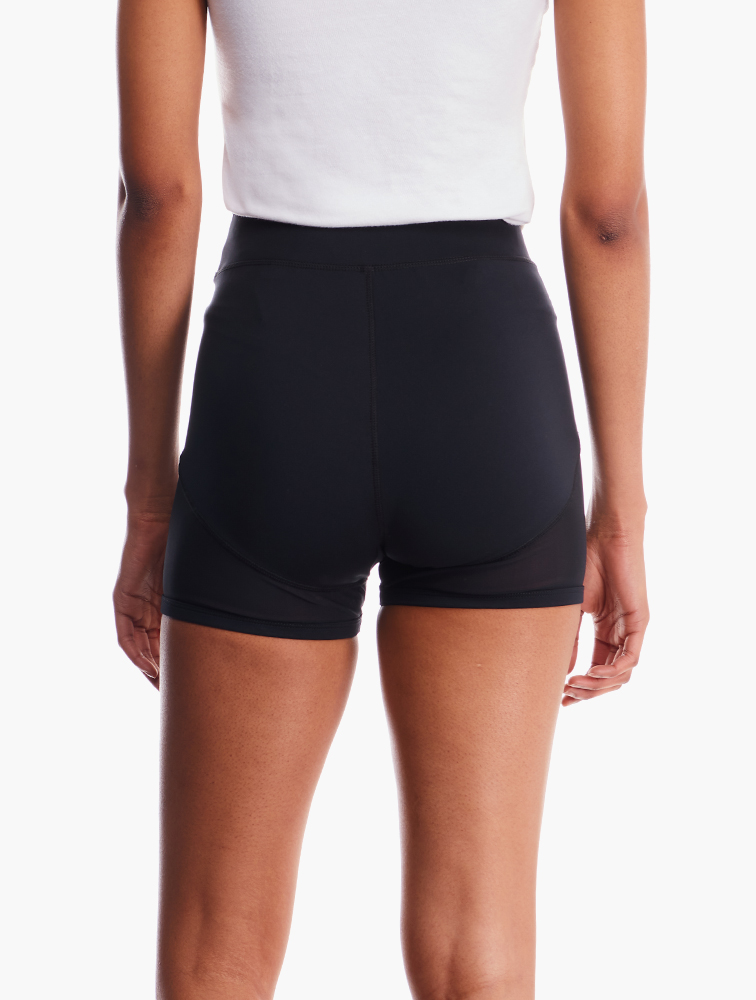 MyRunway | Shop HIIT Black Mesh Insert Shorts for Women from MyRunway.co.za