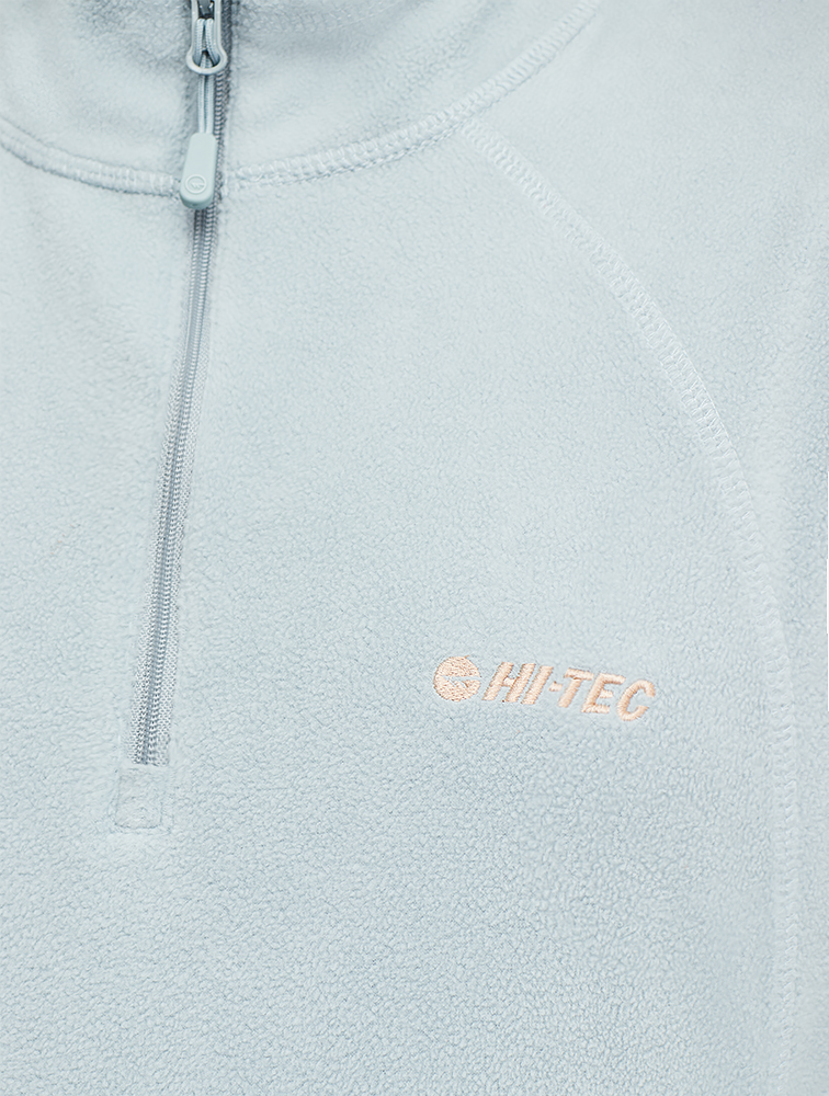 MyRunway | Shop Hi-Tec Slate Grey Tech 1/4 Zip Fleece Top for Women ...