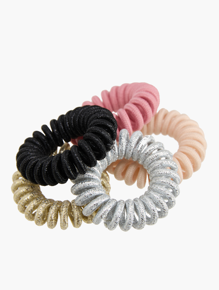 MyRunway | Shop H&M Pink & Multi Elasticated Hair Ties for Women from ...