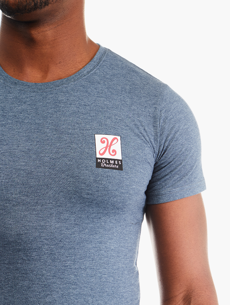 MyRunway | Shop Holmes Brothers Blue Slim Fit T-Shirt for Men from ...