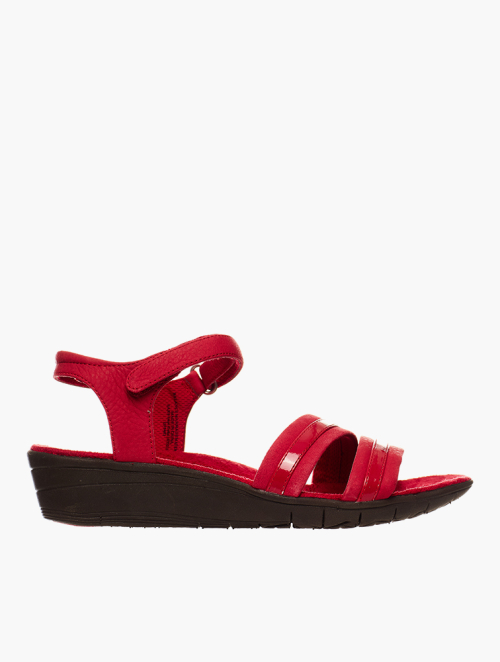 MyRunway | Shop Hush Puppies Red Davina Irvine Sandals for Women from ...