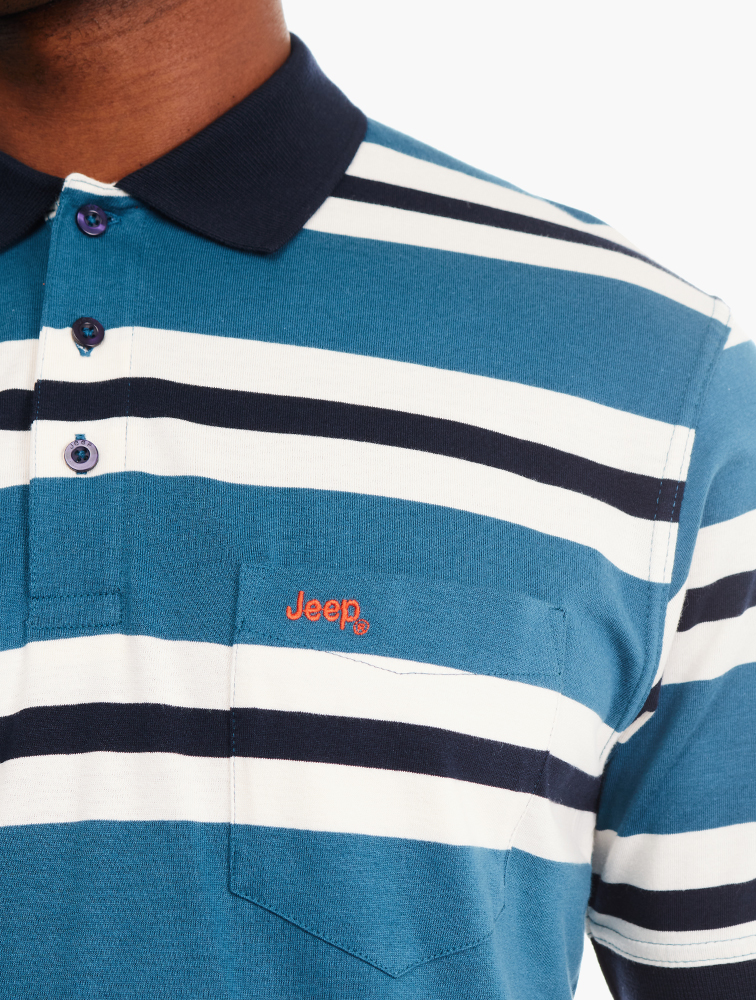 MyRunway | Shop Jeep Green Striped Jeep Collared Button Up Shirt for ...