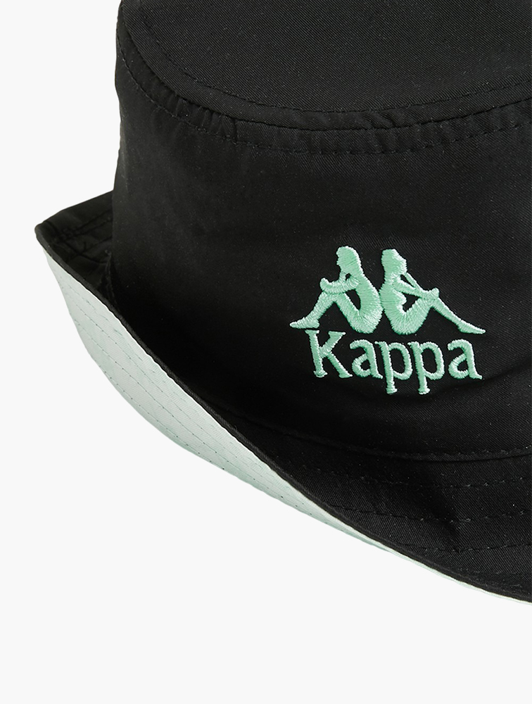 MyRunway | Shop KAPPA Oliver Reversable Bucket Hat - Green Water for ...