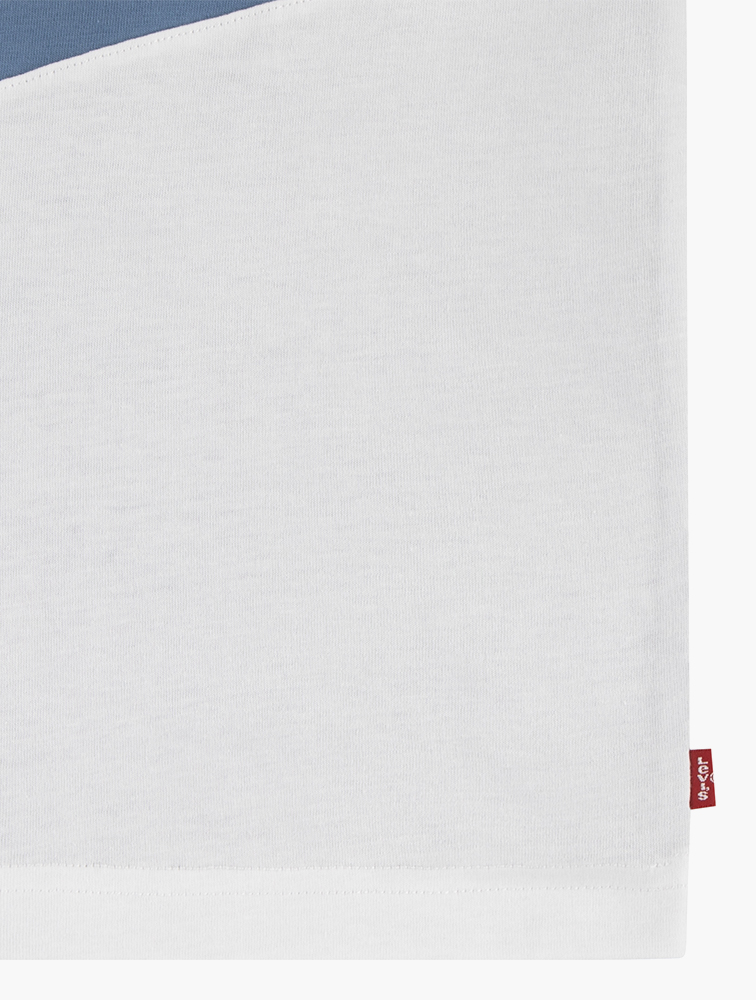 MyRunway | Shop Levi's Coronet Blue Color Block Pieced Tee for Kids ...