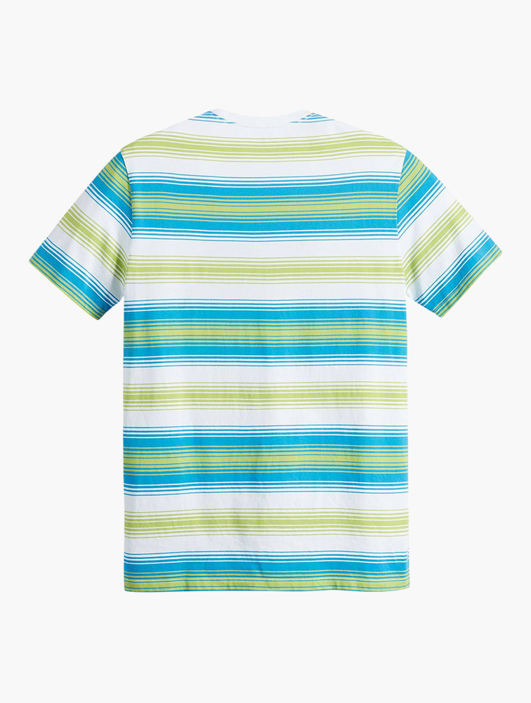 MyRunway | Shop Levi's Multi Stripe Regular Fit T-Shirt for Men from ...