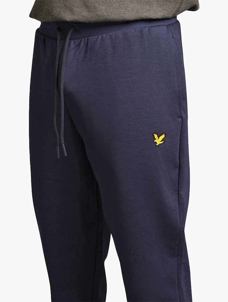 MyRunway | Shop Lyle & Scott Navy Fly Fleece Trackies for Men from ...