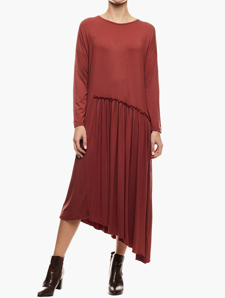 MyRunway | Shop MASTIK Rust Casual Dress for Women from MyRunway.co.za