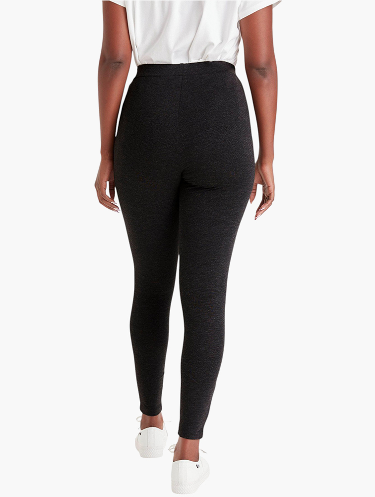 MyRunway | Shop MILADYS Black High Rise Snug Leggings for Women from ...