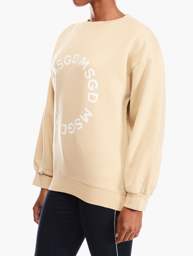 MyRunway | Shop Missguided Yellow MSGD Sweatshirt for Women from ...