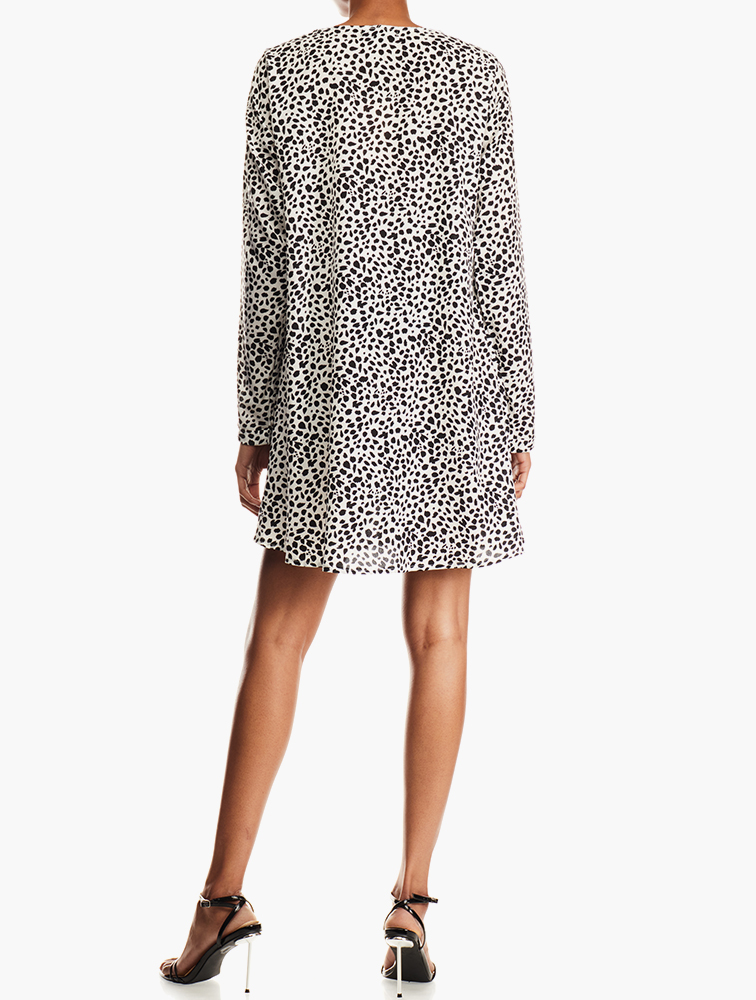 MyRunway | Shop Missguided White Printed Button Down Dress for Women ...