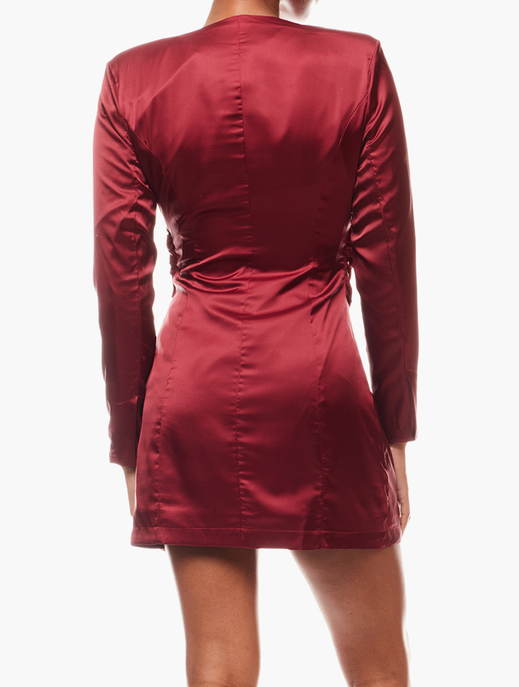 MyRunway | Shop Missguided Red Satin Dress for Women from MyRunway.co.za